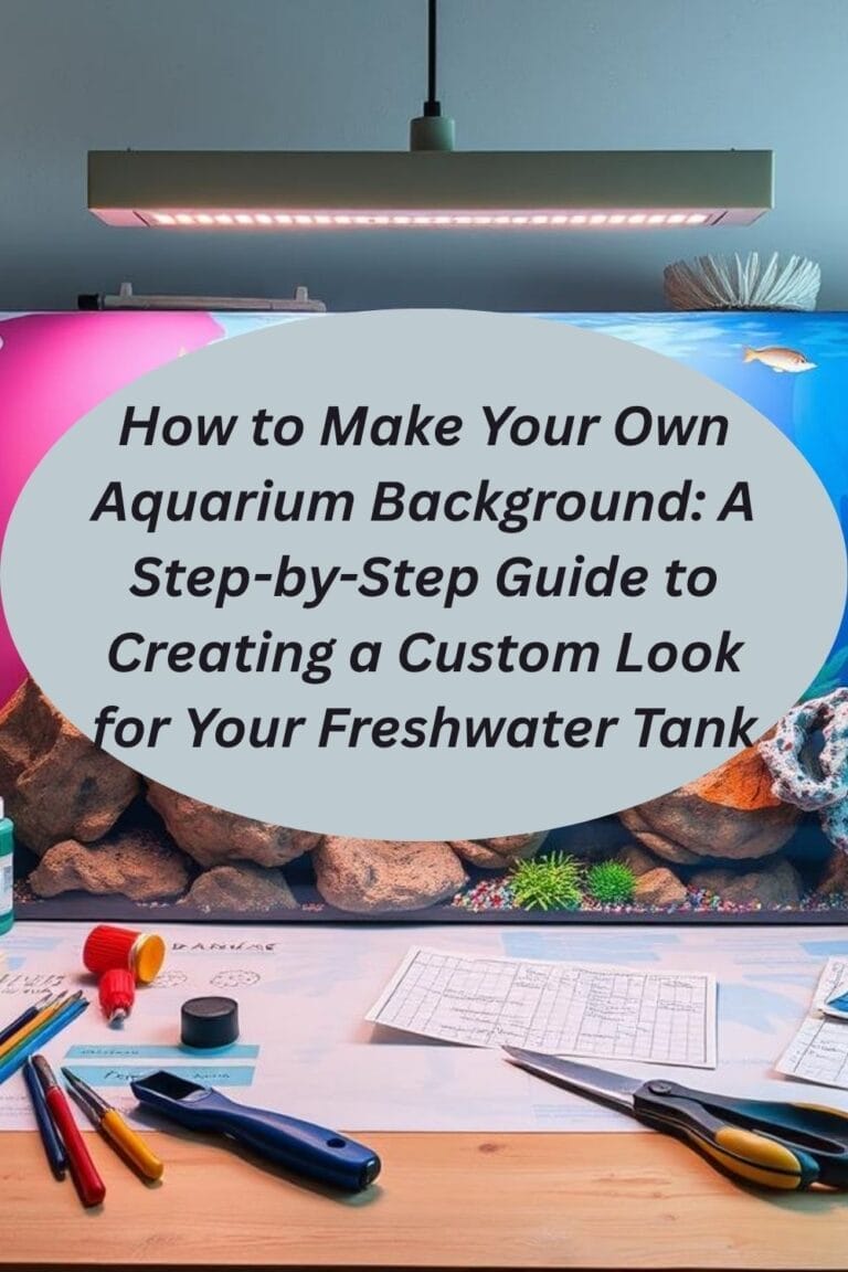 How To Make Your Own Aquarium Background: A Step-By-Step Guide To ...
